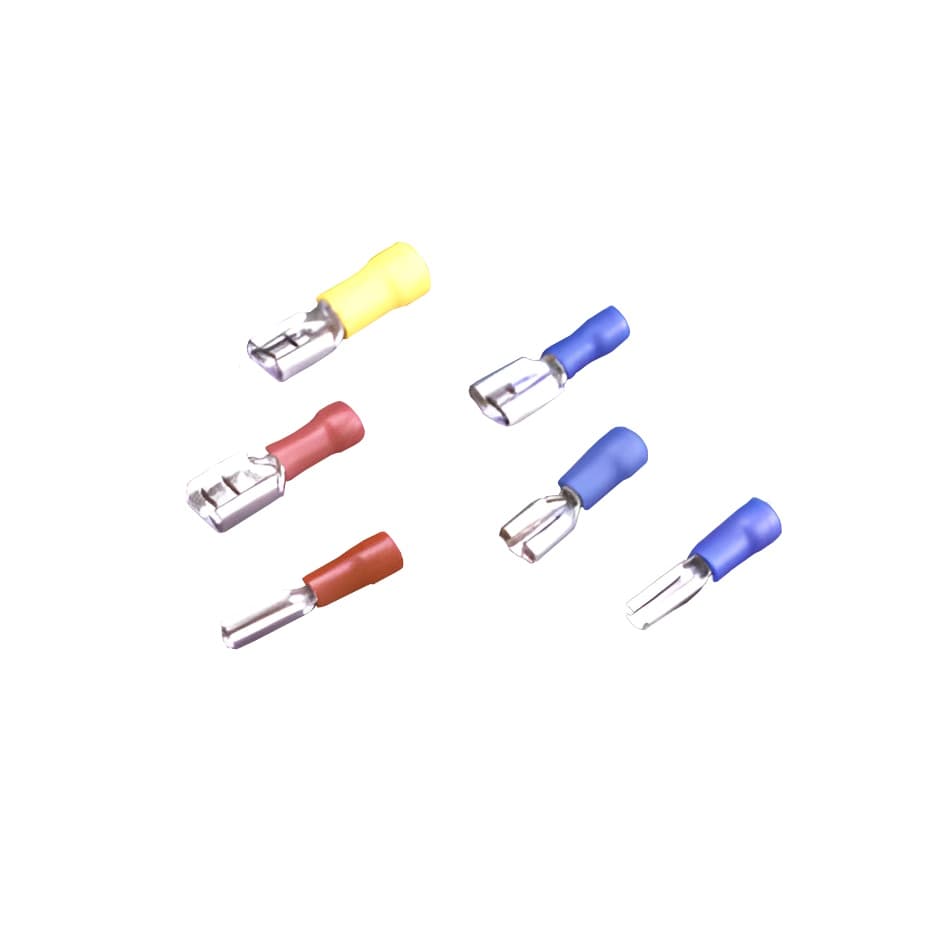 Cable lugs - flat plug cable lugs, insulated (Female Lug) – Seipp GmbH ...
